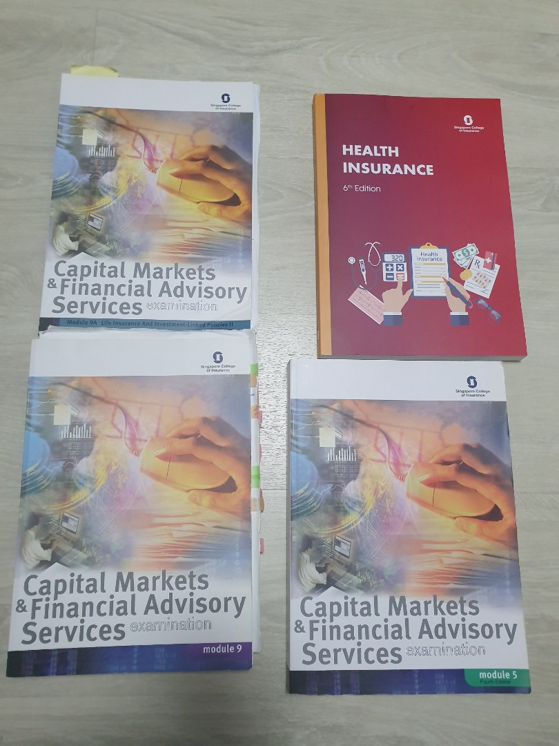 Singapore College of Insurance (SCI) exam textbooks, Hobbies & Toys ...
