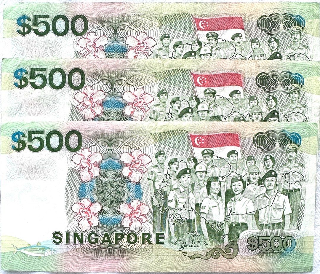 Singapore Five Hundred Note Ship Series, Hobbies & Toys, Memorabilia ...