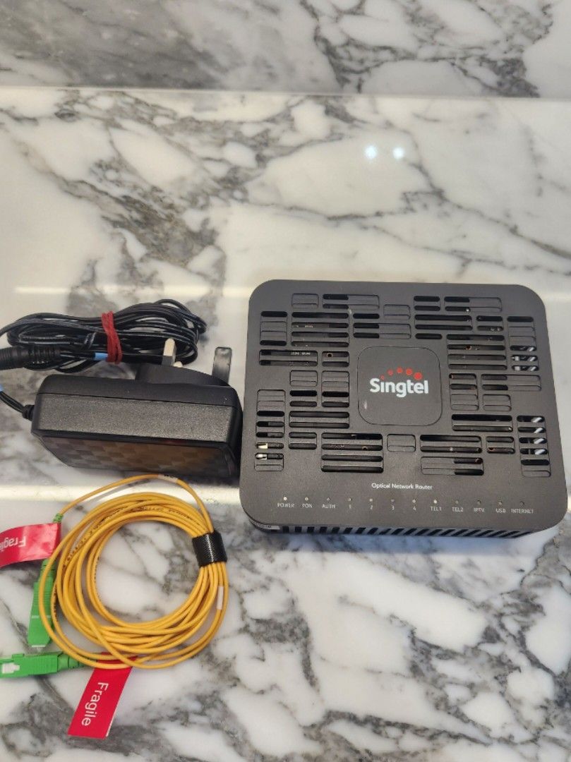 Singtel Nokia G240 Optical Network Router, Computers & Tech, Parts ...