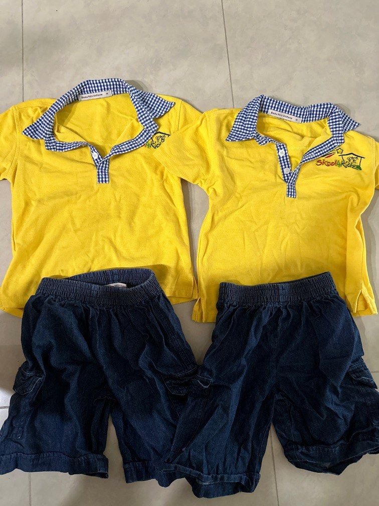 Skool4Kidz uniform set M size boys x 2, Babies & Kids, Babies & Kids ...