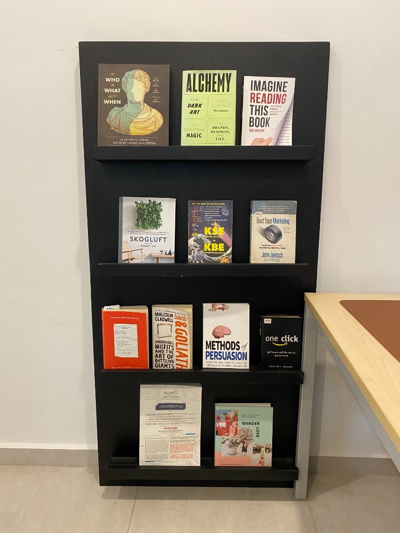 Solid Wood Magazine/Bookshelf Display Rack, Furniture & Home Living ...