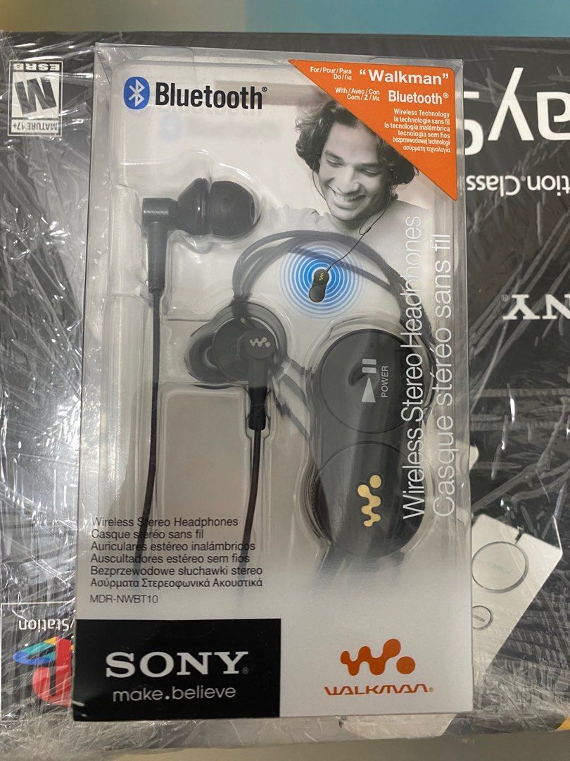 SONY Walkman Bluetooth headphones, 音響器材, 耳機 - Carousell
