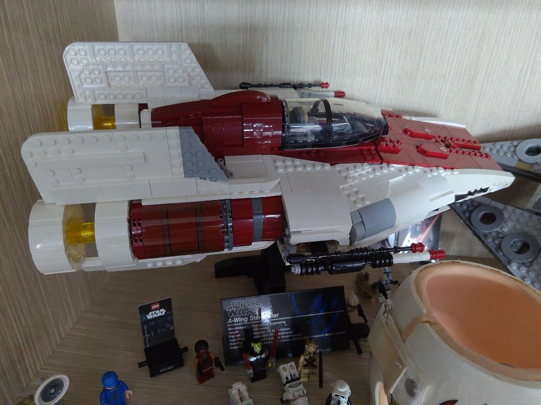 Star Wars A wing Lego, Hobbies & Toys, Toys & Games on Carousell