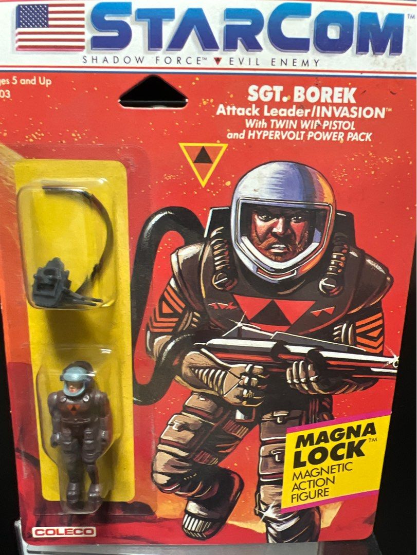 Starcom MOC coleco SGT Borek brand new unpunched, Hobbies & Toys, Toys ...