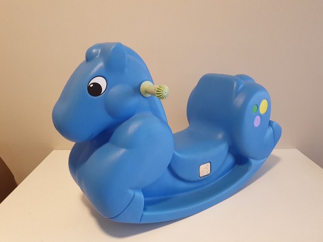 Step 2 Blue Rocking Horse, Babies & Kids, Infant Playtime on Carousell