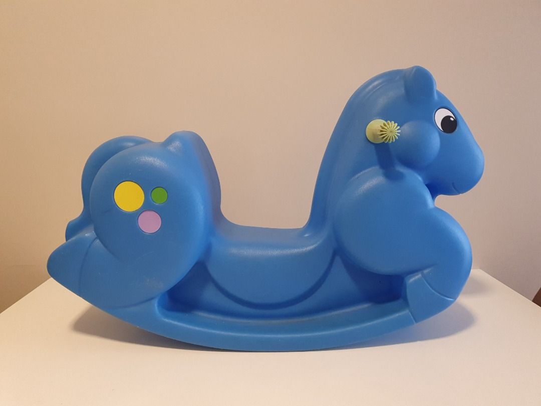 Step 2 Blue Rocking Horse, Babies & Kids, Infant Playtime on Carousell