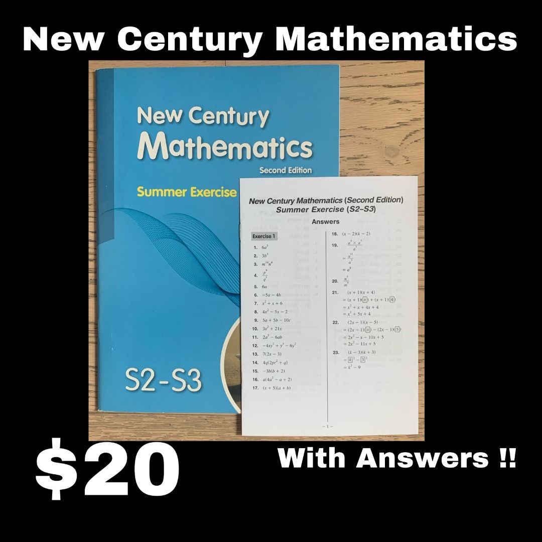 SUMMER HW ANSWER KEYS + EXERCISES, 興趣及遊戲, 書本 & 文具, 書本及雜誌 - 補充練習 - Carousell SUMMER HW ANSWER KEYS + EXERCISES, 興趣及遊戲, 書本 & 文具, 書本及雜誌 - 補充練習 - Carousell