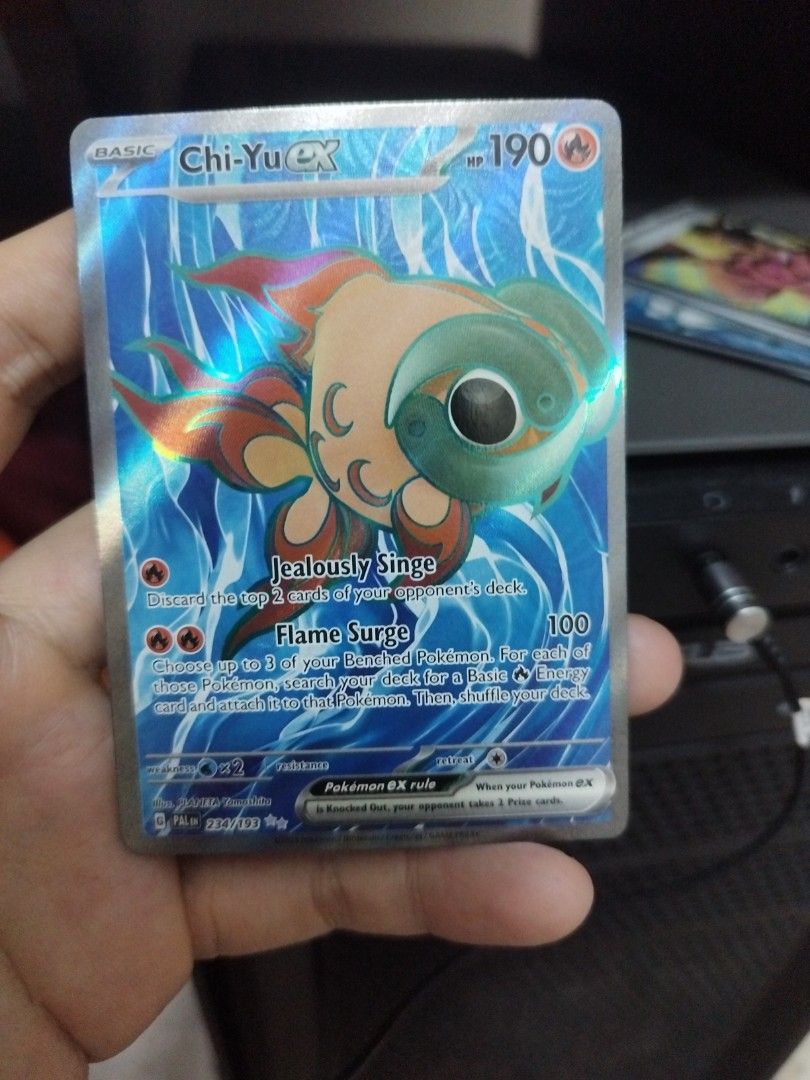 SV02 Chi Yu EX Full art FA, Hobbies & Toys, Toys & Games on Carousell