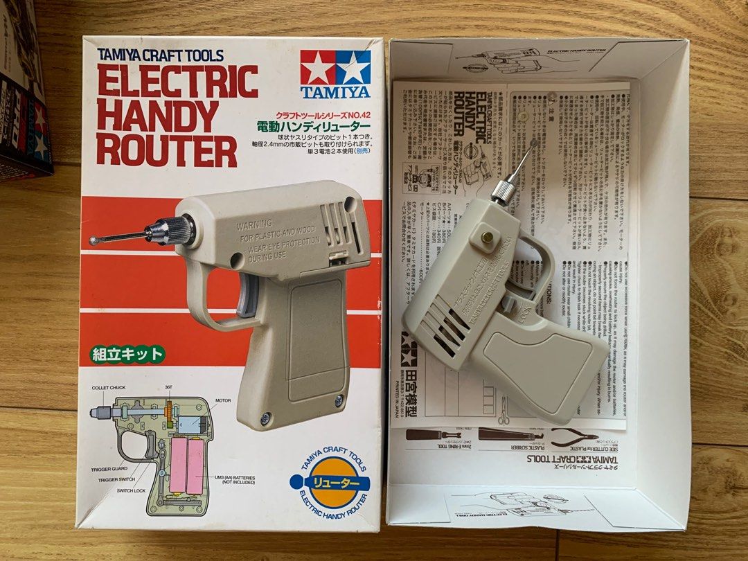 Tamiya Electric Handy Router, Hobbies & Toys, Toys & Games on Carousell