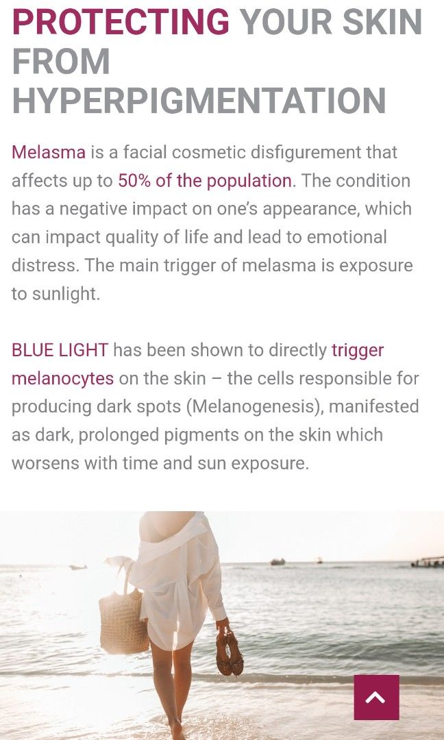 TDF blu viole sunscreen SPF PA 50+, Beauty & Personal Care, Face, Face ...