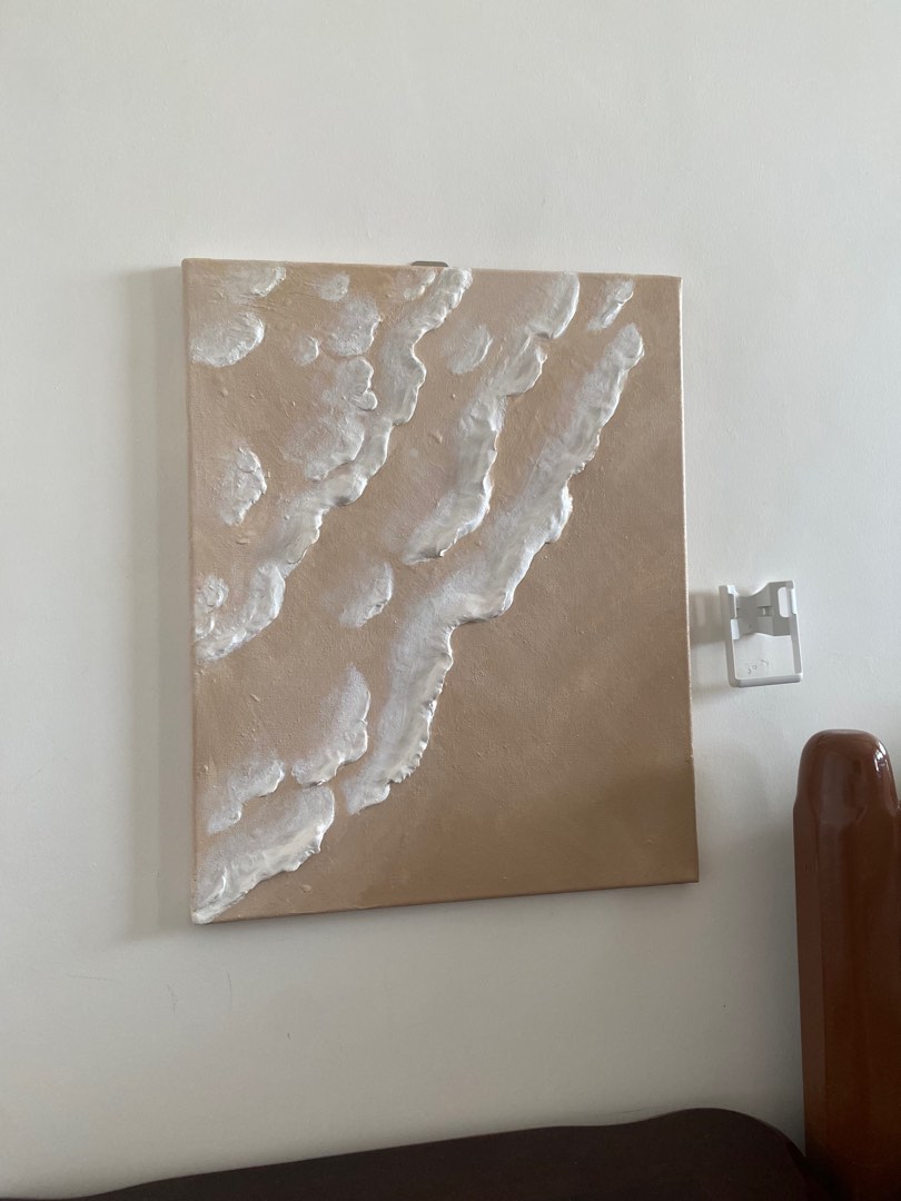 Textured art on canvas, Hobbies & Toys, Stationary & Craft, Art ...