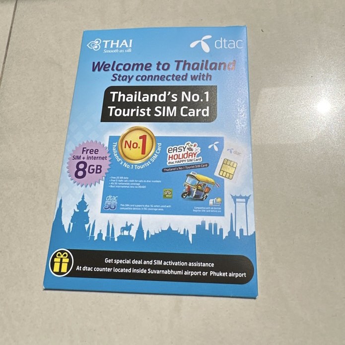 Thai DTAC SIM Card, Mobile Phones & Gadgets, Mobile & Gadget ...