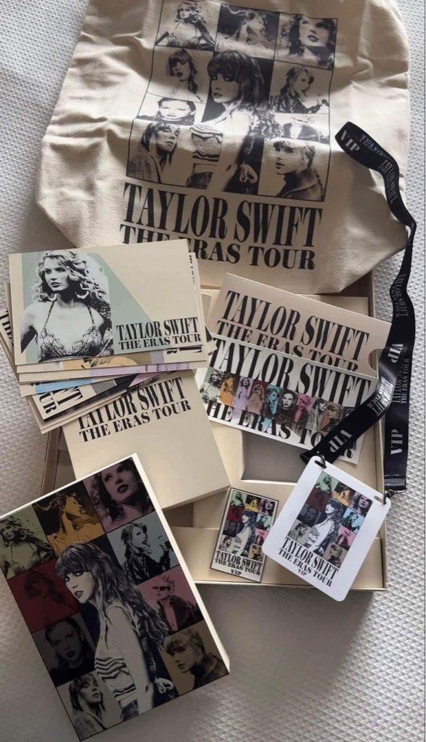The Eras Tour - Merch Box from VIP 2, Hobbies & Toys, Memorabilia ...