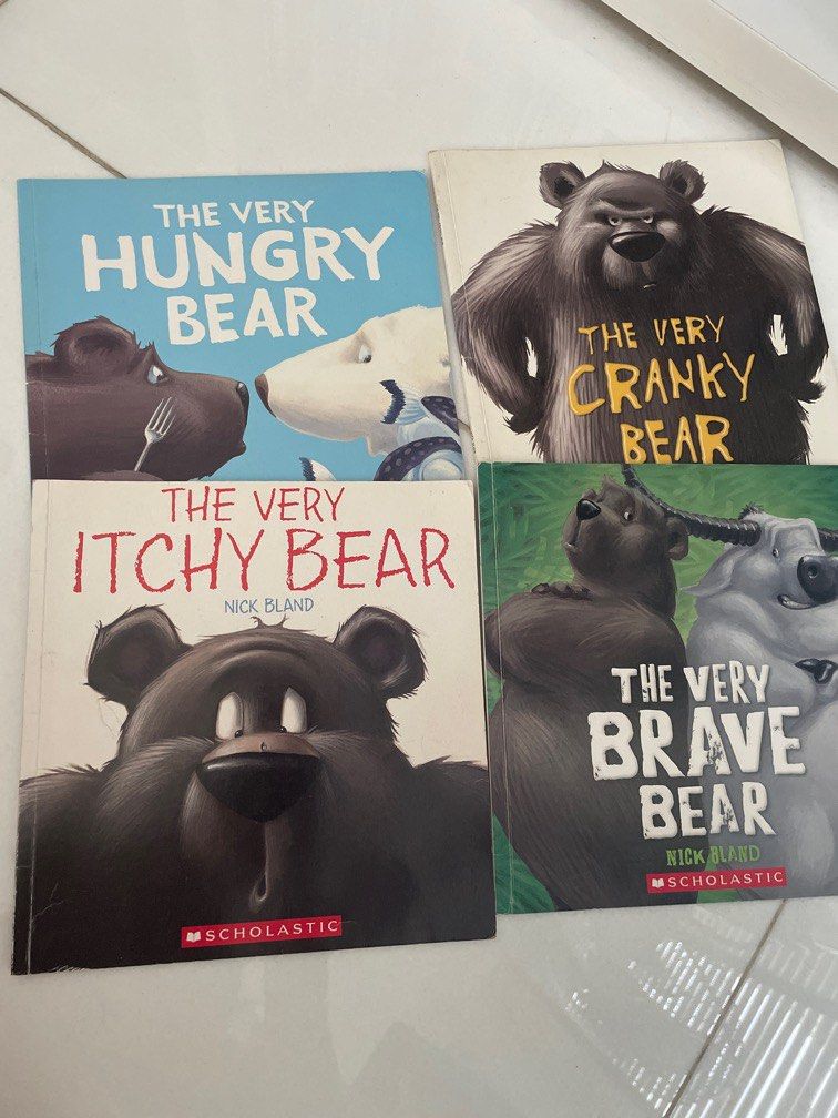 The Very Hungry Bear Set, Hobbies & Toys, Books & Magazines, Children's ...