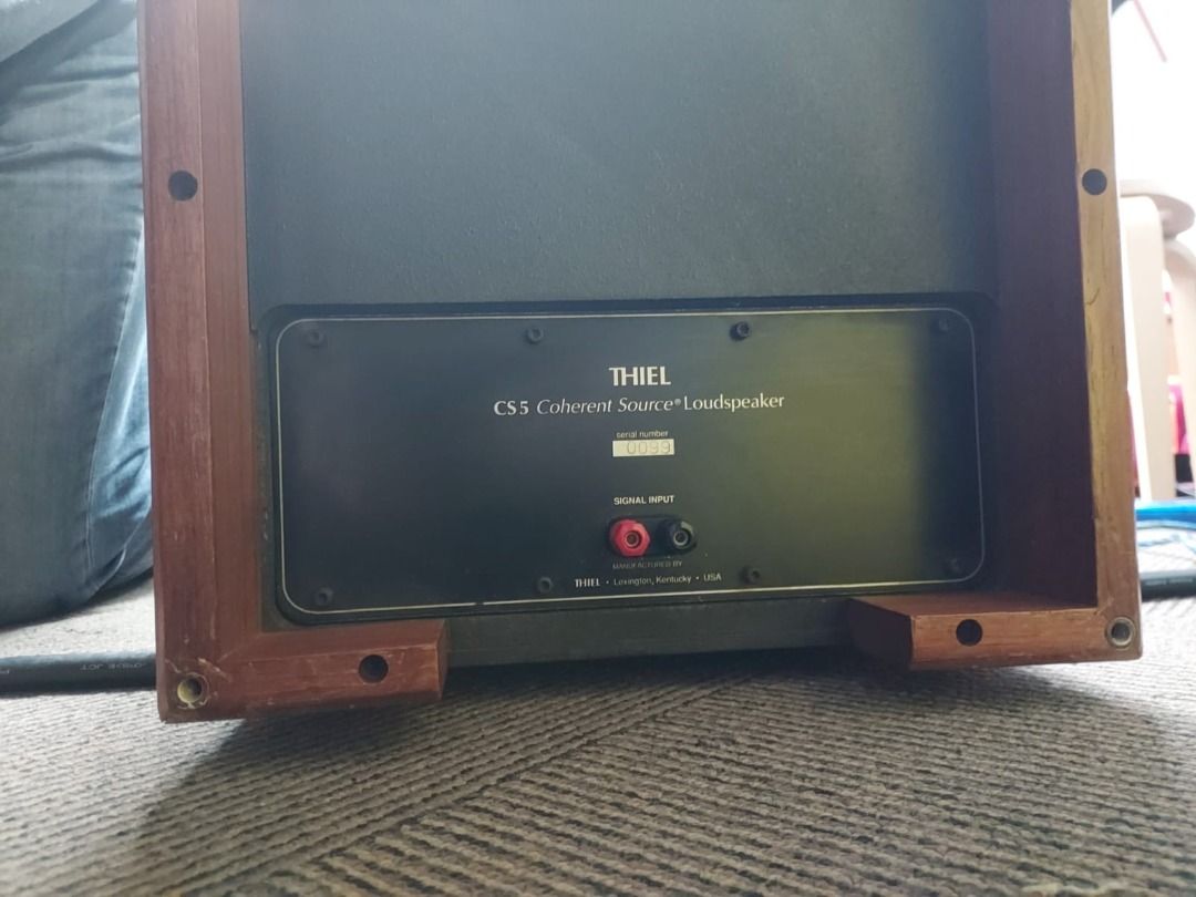 Thiel CS5 loudspeaker, Audio, Soundbars, Speakers & Amplifiers on Carousell