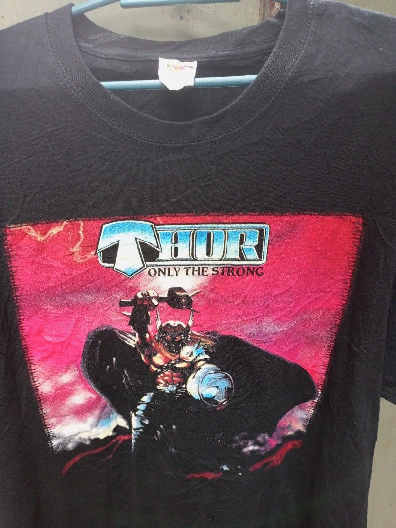 THOR - ONLY THE STRONG BAND SHIRT on Carousell