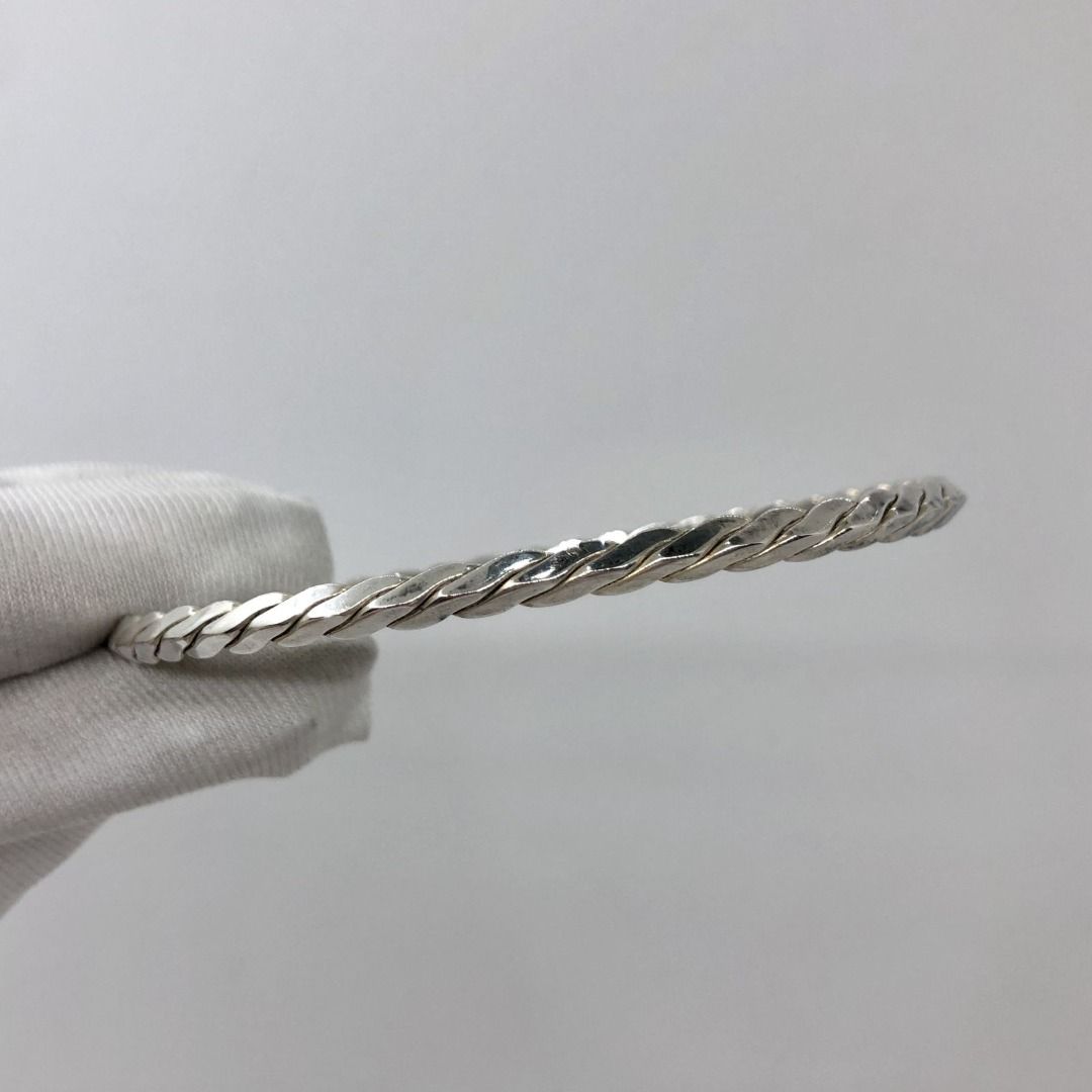 TIFFANY&CO. SV 925 11.42G BANGLE 237021484 TI, Luxury, Accessories on Carousell