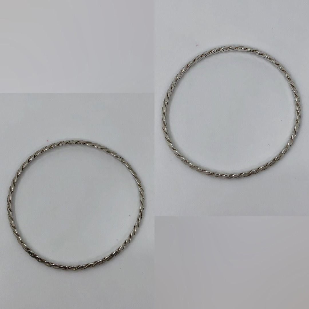 TIFFANY&CO. SV 925 11.42G BANGLE 237021484 TI, Luxury, Accessories on Carousell