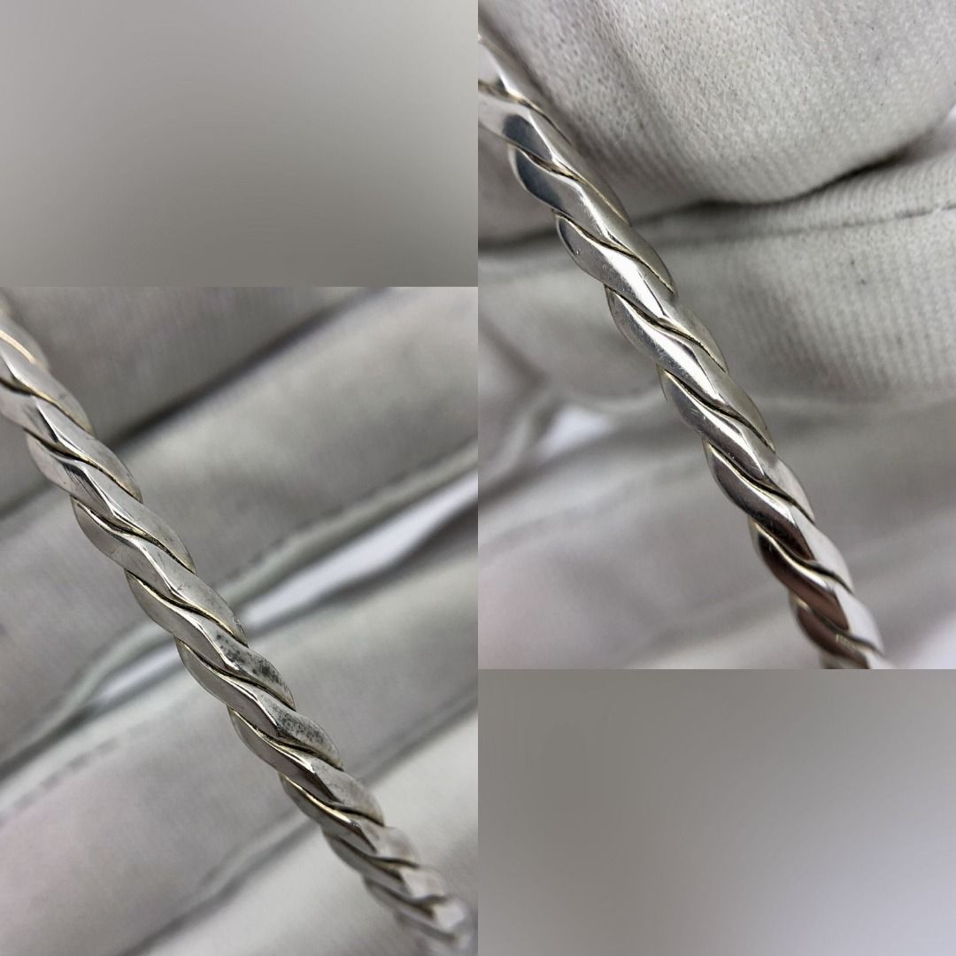 TIFFANY&CO. SV 925 11.42G BANGLE 237021484 TI, Luxury, Accessories on Carousell