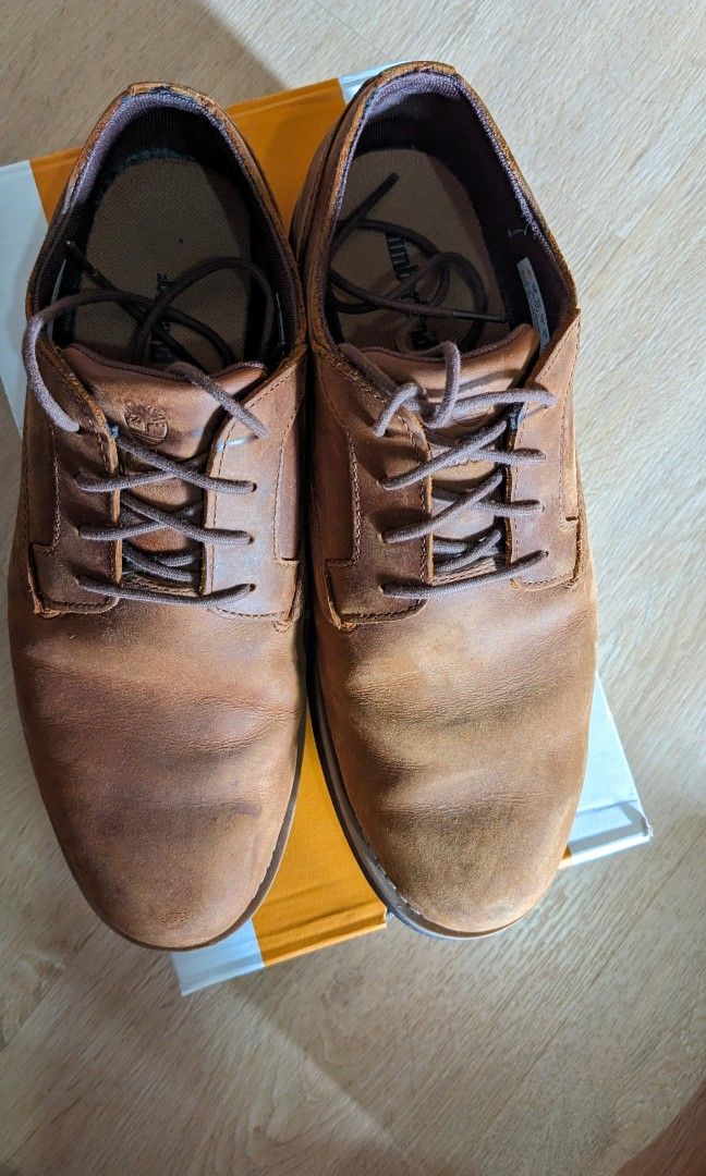 Timberland crestfield waterproof Oxford rust full grain shoes (men ...