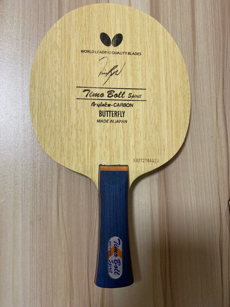 Timo Ball Spirit ALC table tennis blade, Sports Equipment, Sports ...