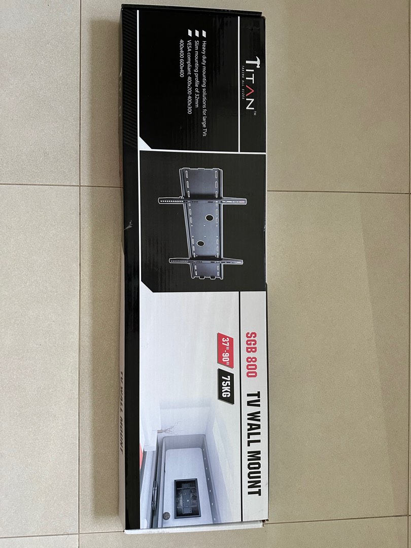 Titan TV Wall Mount, TV & Home Appliances, TV & Entertainment, TV Parts ...