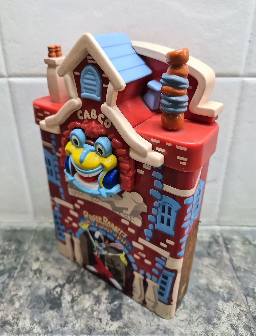 Tokyo Disneyland ToonTown ROGER RABBIT'S Car Toon Spin Cookie/Candy Tin ...