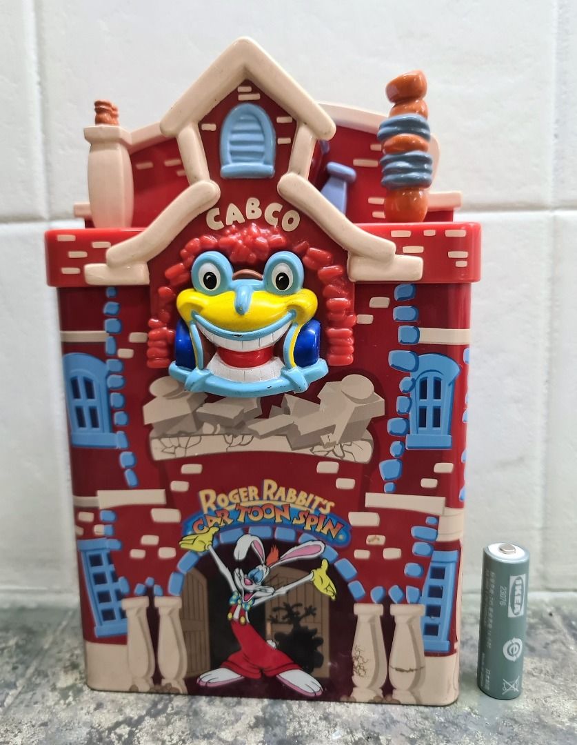 Tokyo Disneyland ToonTown ROGER RABBIT'S Car Toon Spin Cookie/Candy Tin ...
