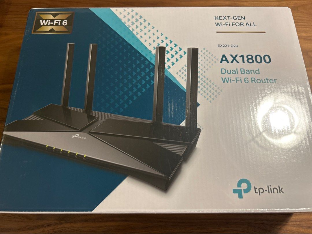 TP-Link AX1800 Dual Band Wifi 6 Router, Computers & Tech, Parts ...