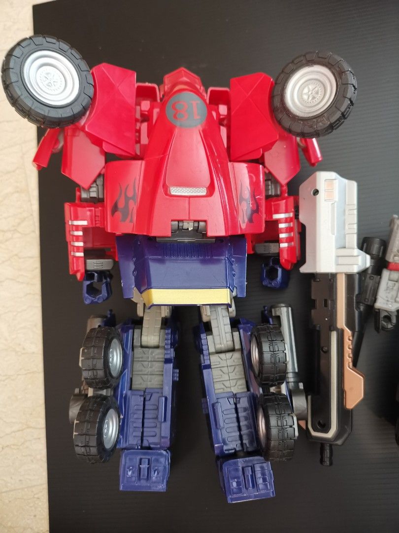 Transformers WFC Optimus Oversized, Hobbies & Toys, Toys & Games on ...