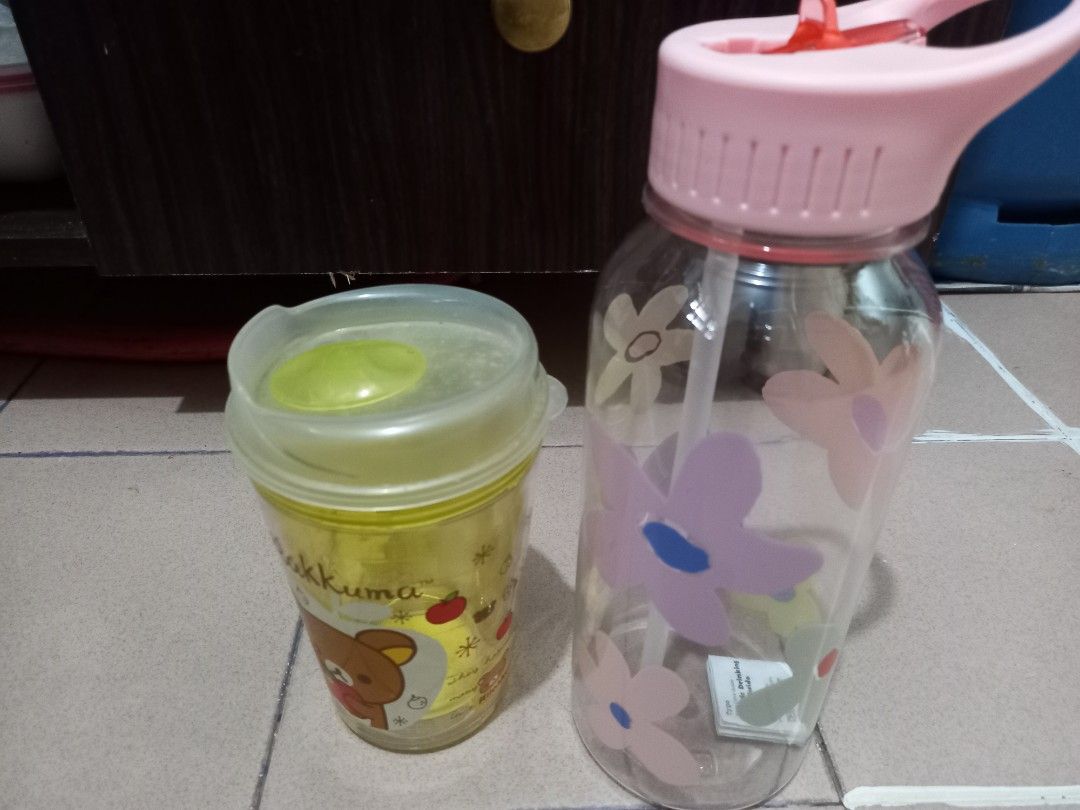 TIGER Thermal Typo water bottle, RIlakkuma, Starbucks, Furniture & Home ...