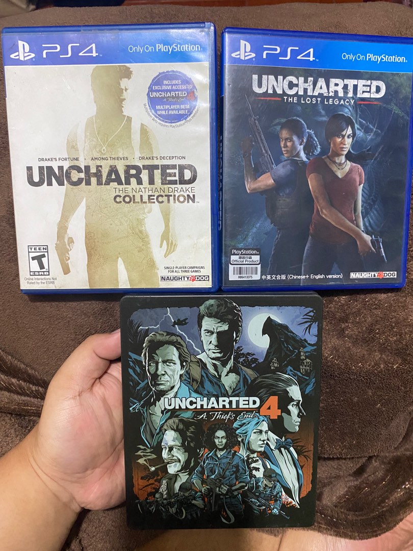 Uncharted PS4 (As Pack) on Carousell