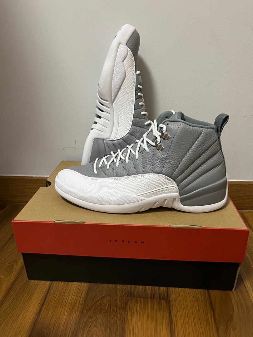 (US 12) Air Jordan 12 - Stealth, Men's Fashion, Footwear, Sneakers on ...