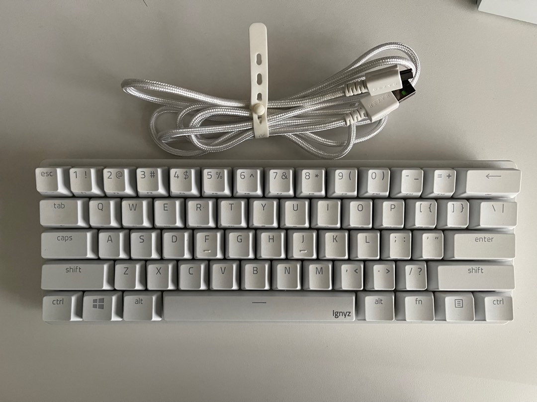 Huntsman Mini Keyboard 60% White, Computers & Tech, Parts & Accessories ...