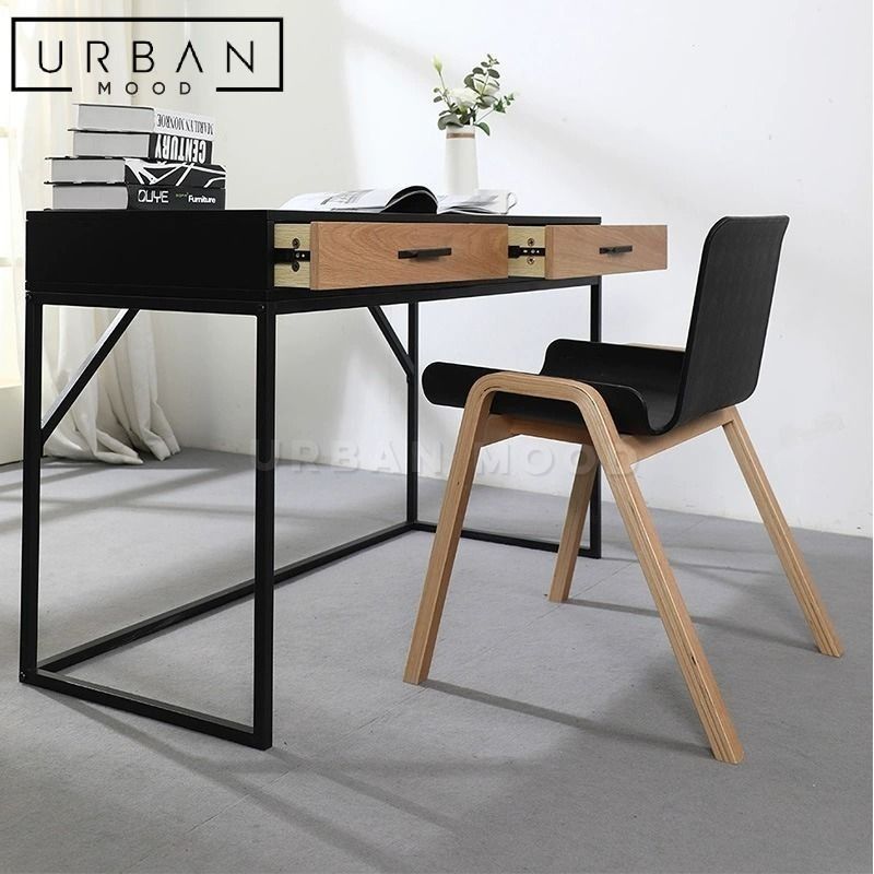 VAULT Industrial Study Table, Furniture & Home Living, Furniture ...