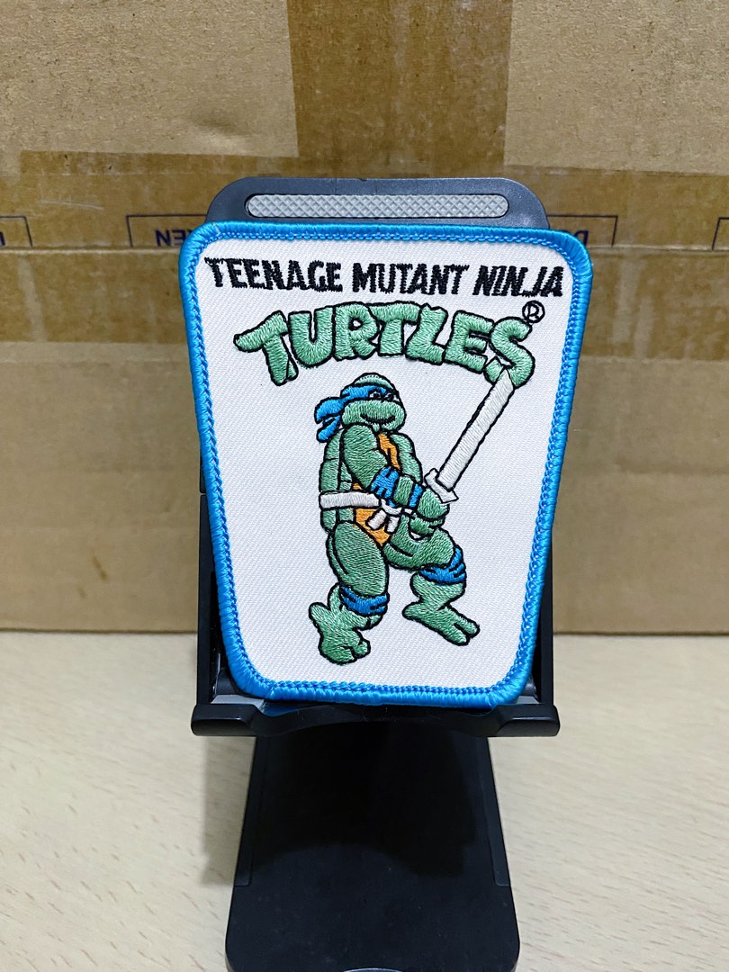 (Vintage) 1989 Teenage Mutant Ninja Turtles - Leonardo - TMNT Iron On ...
