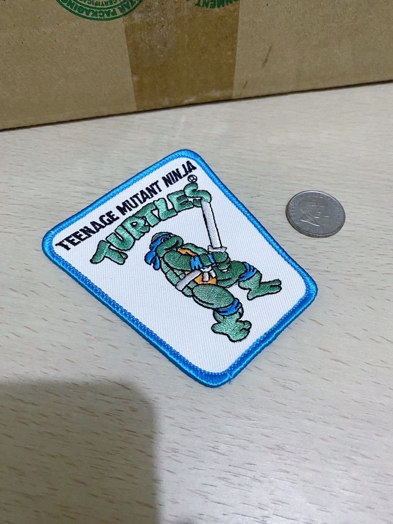 (Vintage) 1989 Teenage Mutant Ninja Turtles - Leonardo - TMNT Iron On ...