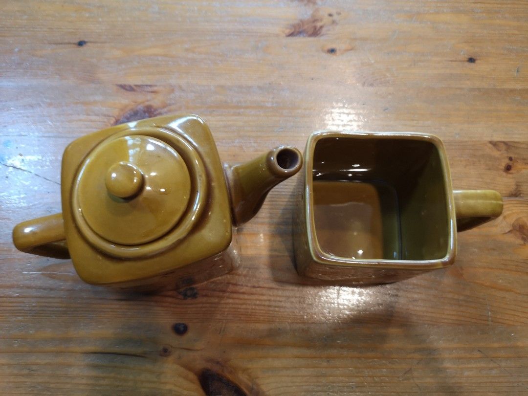 Vintage Jacob's teapot and cup set, Furniture & Home Living ...