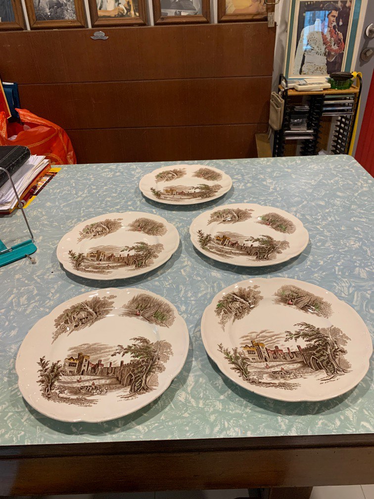 Vintage plates, Hobbies & Toys, Memorabilia & Collectibles, Vintage ...