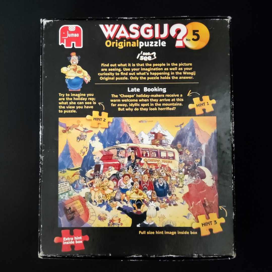 Wasgij? No. 5 Puzzle (Counted, Complete), Hobbies & Toys, Toys & Games ...