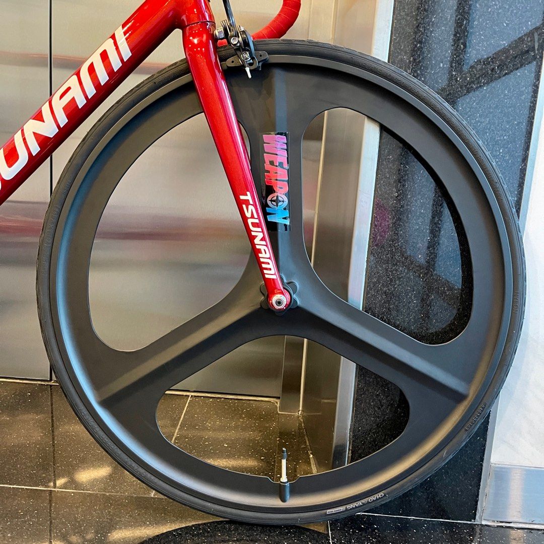 WEAPON alloy trispoke for fixie bike | fixed gear bike | smooth | zero ...