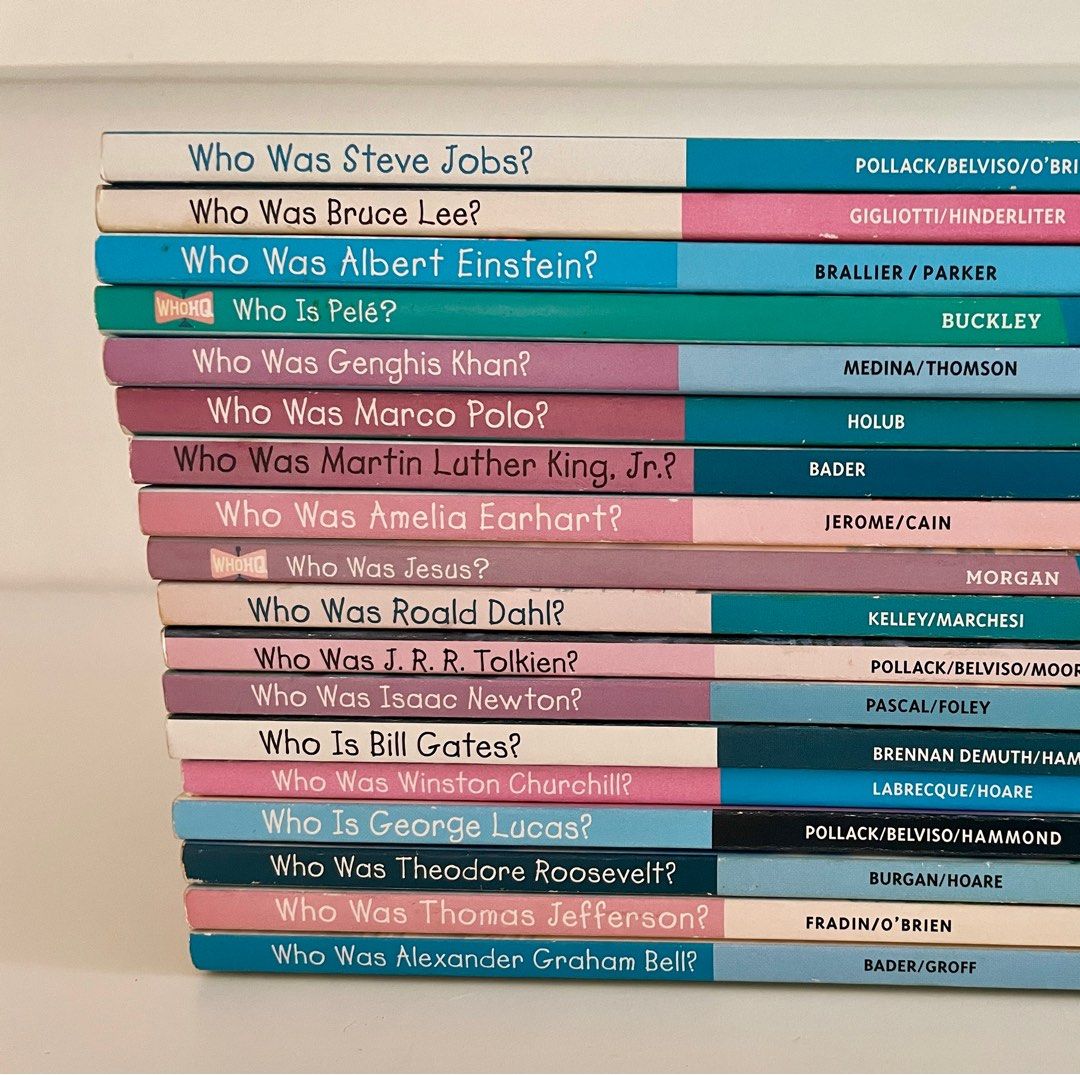 Who Was Series, 興趣及遊戲, 書本 & 文具, 兒童書籍 - Carousell