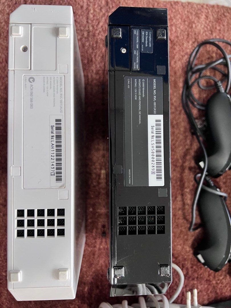 Wii full set including 2 consoles (SG and AUS region), Video Gaming ...