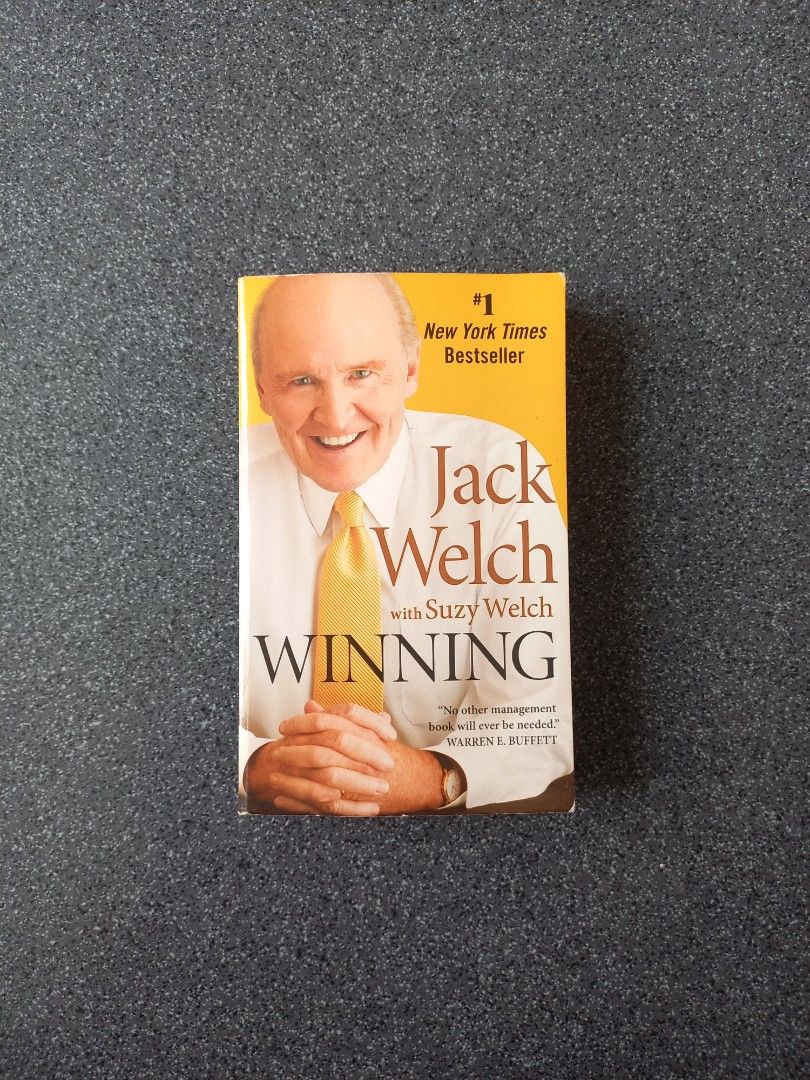 Winning by Jack Welch & Suzy Welch, Buku & Alat Tulis, Buku di Carousell