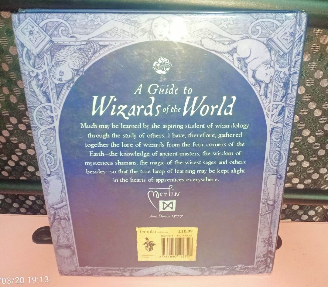 Wizardology: A Guide to Wizards of the World (HC) - Mythology/Fantasy ...