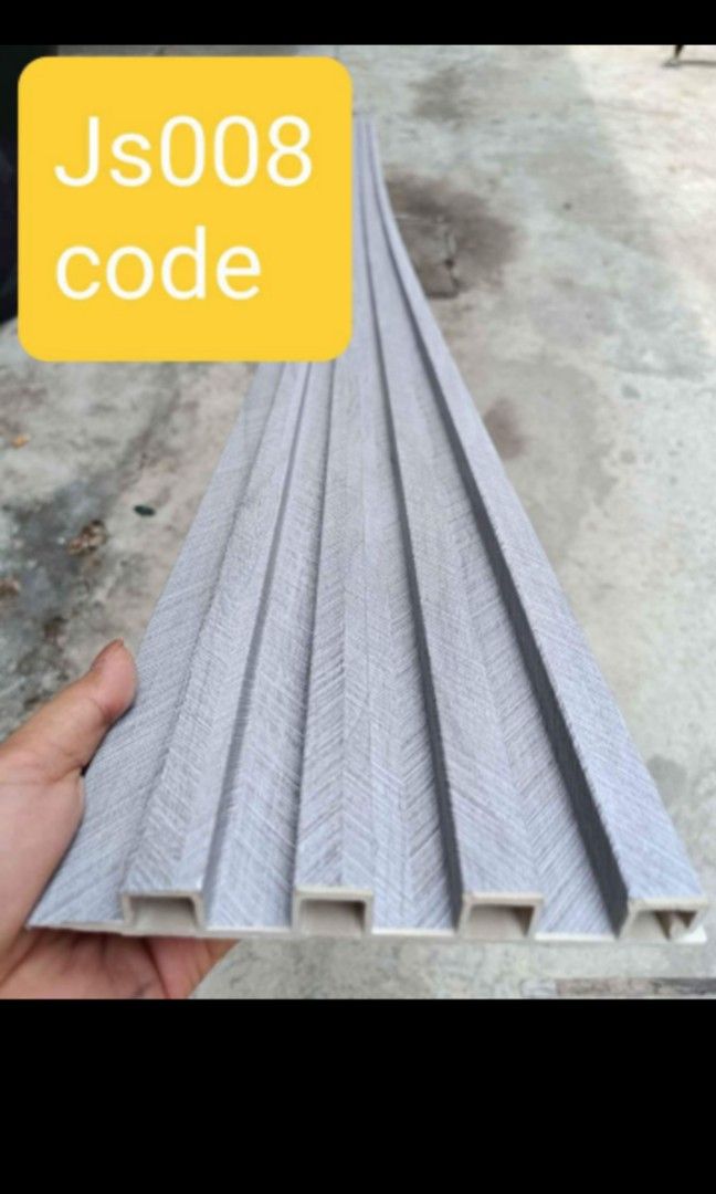 WPC INDOOR FLOATED PANEL, Furniture & Home Living, Home Decor, Wall ...