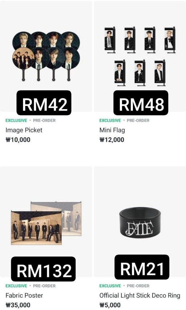 [ CLOSED ] WTS ENHYPEN FATE TOUR MERCH (2ND PRE-ORDER), Hobbies & Toys ...
