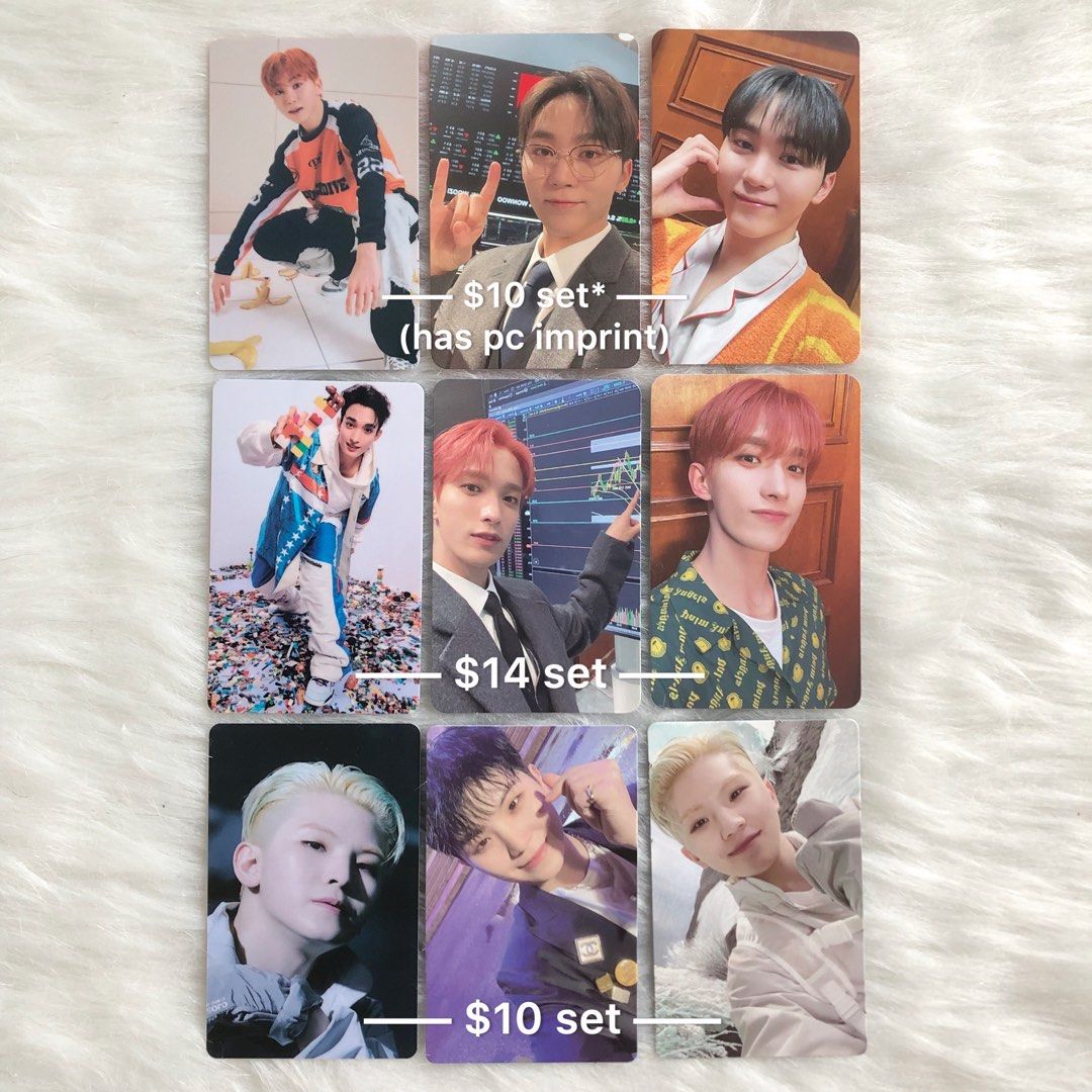 WTS Seventeen SVT BSS Booseoksoon DK Seungkwan Weverse Set | Woozi Sector 17 Weverse Set ...