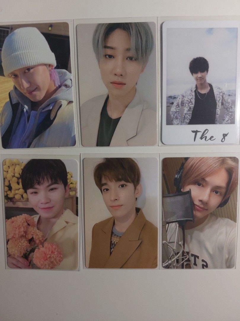 [Wtt/Wts] Seventeen official photocards | Wonwoo Scoups The8 Woozi Dk Jun | FML weverse Sector ...
