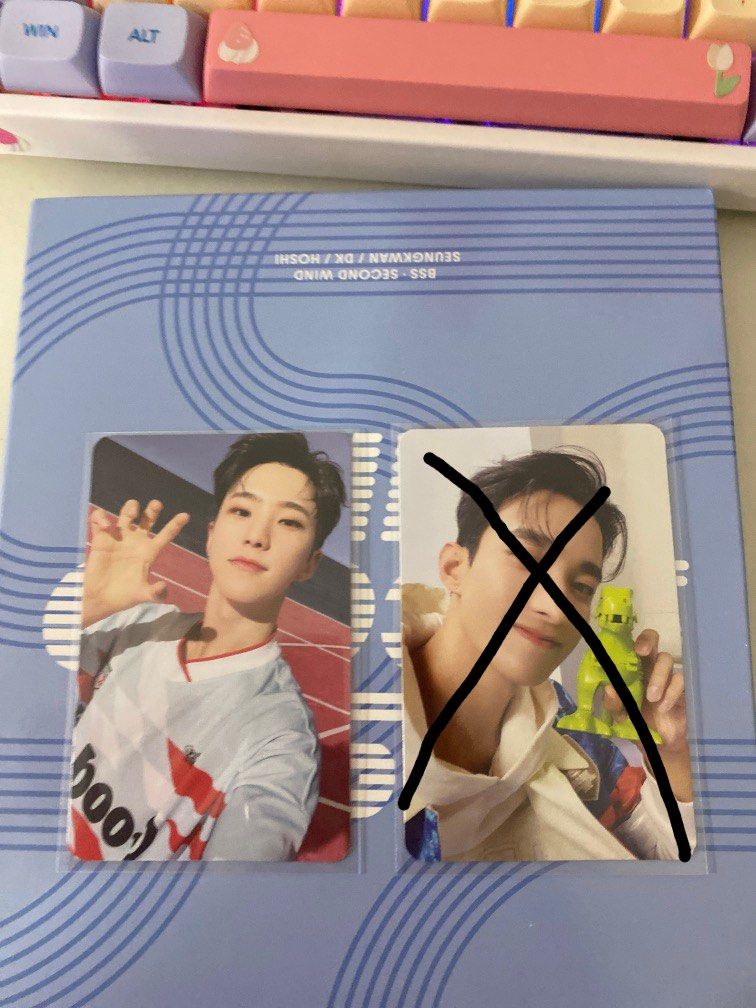 wtt/wts svt bss hoshi and dk pc and unsealed album, Hobbies & Toys ...